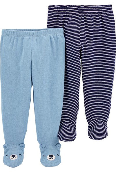 Carter's Layette 2'li Patikli Bebek Pantolonu 1I733710