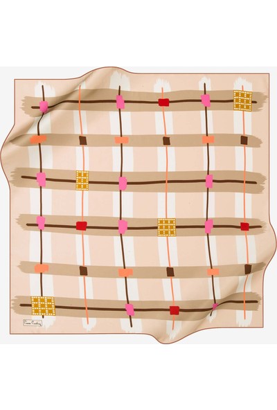 Pierre Cardin İpek Krep Saten Eşarp 90X90 6513230-361 Pierre Cardin İpek Krep Saten Eşarp 90X90 6513230-361