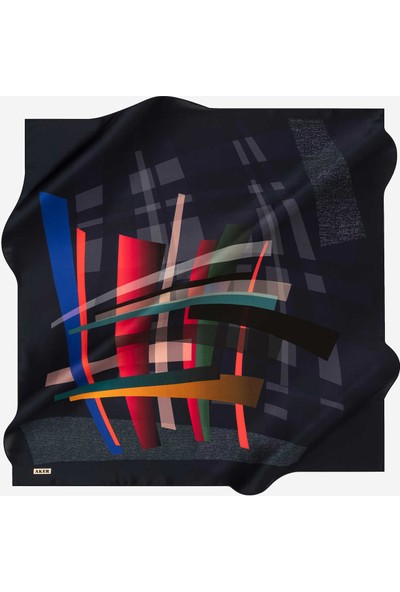 Aker İpek Tivil Eşarp 90X90 7875713-921 Aker İpek Tivil Eşarp 90X90 7875713-921