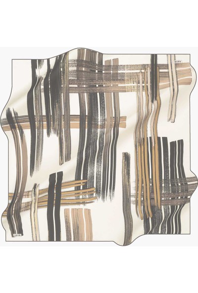 Aker Yaz Serinliği İpek Koton Eşarp 90X90 8095221-413