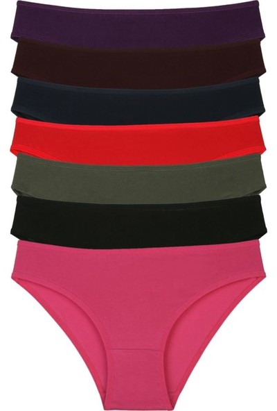 Nicoletta Mixcolor Kadın Külot 7'li Paket Nicoletta Mixcolor Kadın Külot 7'li Paket