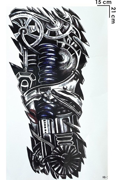 Takıştır Geçici Makina Dövme Tattoo