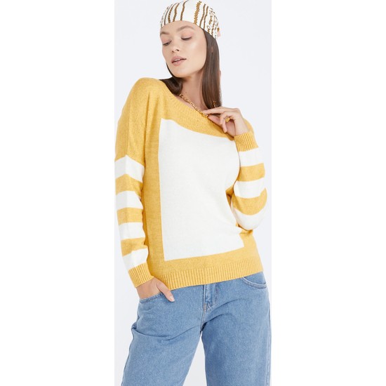 Sementa Kadın Renkli Triko Kazak Fiyatı - Taksit Seçenekleri