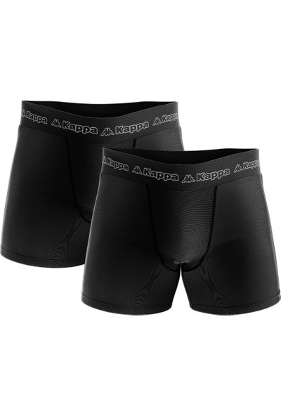 Kappa Erkek Boxer Balsa 2'li Paket Siyah Kappa Erkek Boxer Balsa 2'li Paket Siyah