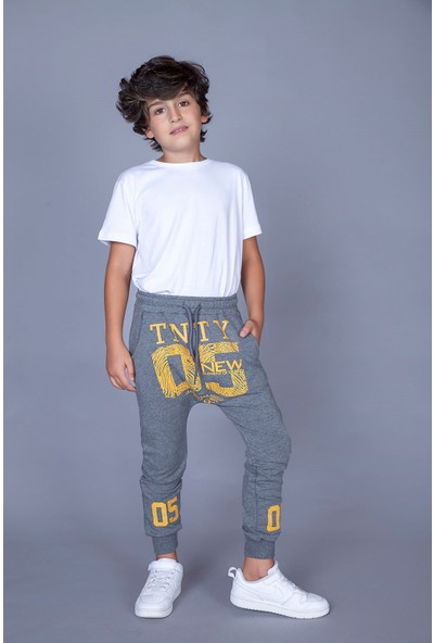 Toontoy Erkek Çocuk 05 Baskılı Şalvar Tipi Eşofman Alt