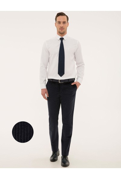 Pierre Cardin Lacivert Slim Fit Pantolon 50208526-VR033