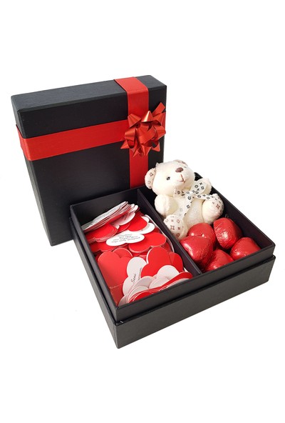 Chavin Çikolatalı Ayıcık Seni Seviyorum Çünkü Aşk Mesajları