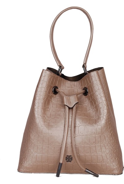 Axpe Kadın Krokodil Yüzey Günlük Kadın El Çantası