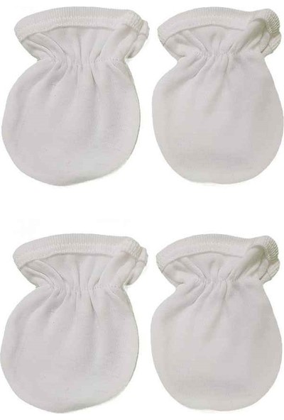 Akyüz Bebe 2'li Eldiven Takım 2 Adet Beyaz 0 - 6 Ay Akyüz Bebe 2'li Eldiven Takım 2 Adet Beyaz 0 - 6 Ay