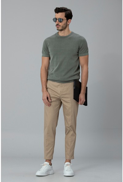 Lufian Erkek Zodyak Spor Chino Pantolon Slim Fit