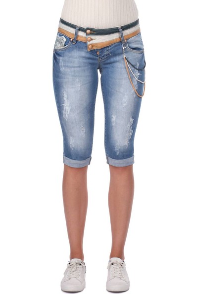 Blue White Kadın Kapri Blue White Kadın Kapri