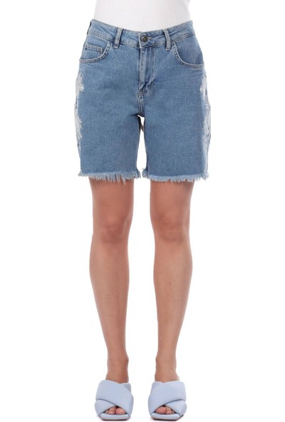 Blue White Kadın Kot Şort Blue White Kadın Kot Şort