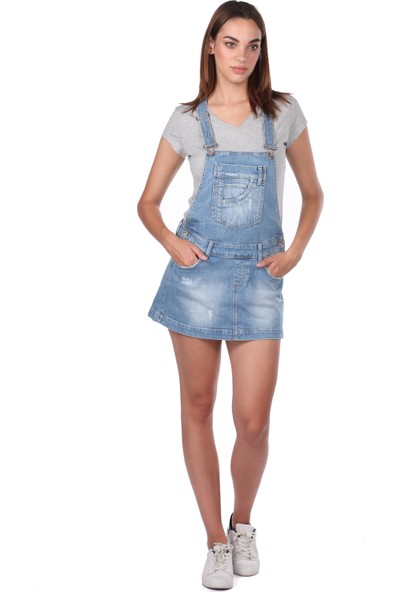 Blue White Blue White Kadın Tulum Etek