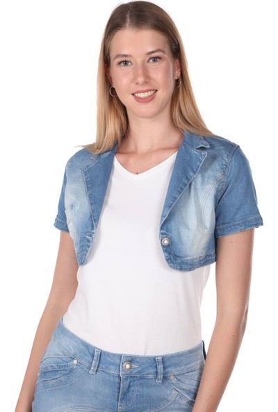 Blue White Kadın Bolero Blue White Kadın Bolero