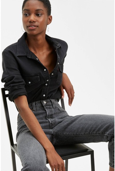 Levi's Kadın Siyah Gömlek