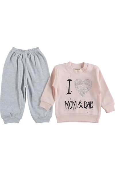 Nikuby Uzun Kol Kız Bebek Takımı