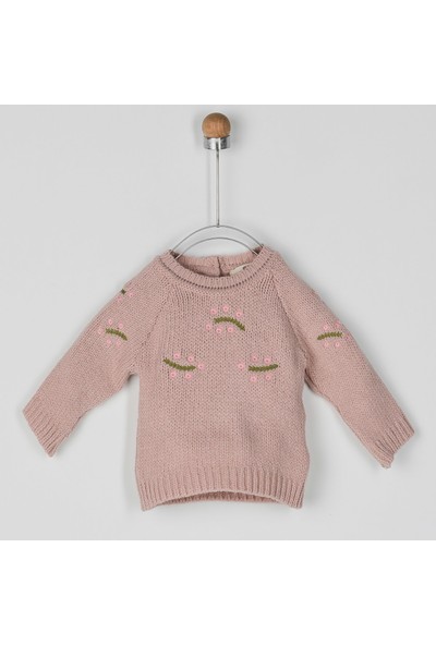 Panço Kız Bebek Triko Kazak