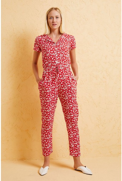 Epaavm Yaprak Desenli Tulum