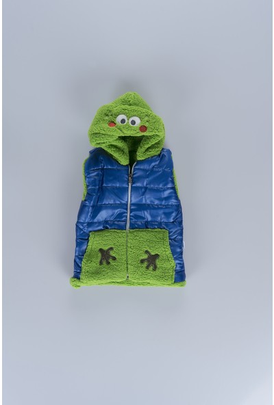 Markosin Kapüşonlu Erkek Çocuk Yelek 964
