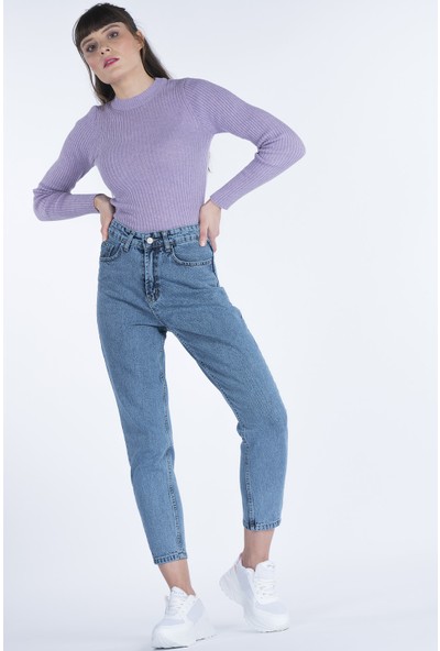 Markosin Mom Jeans Kadın Kot Pantolon 50073