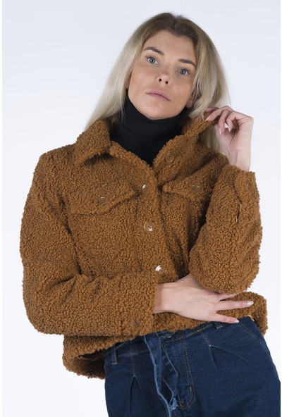Markosin Melbourne - Kadın Suni Kürk Peluş Teddy Ceket TED1013M Markosin Melbourne - Kadın Suni Kürk Peluş Teddy Ceket TED1013M
