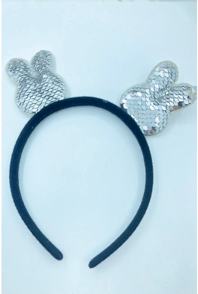 Stoli Pullu Kulaklı Sevimli Kız Çocuk Tacı 4