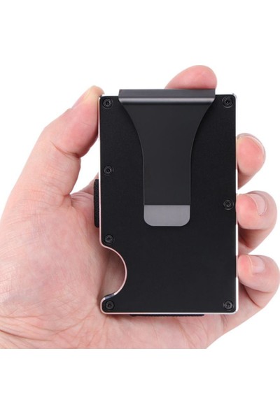 Baellerry Erkek Alüminyum Metal Kart Tutucu Baellerry Erkek Alüminyum Metal Kart Tutucu