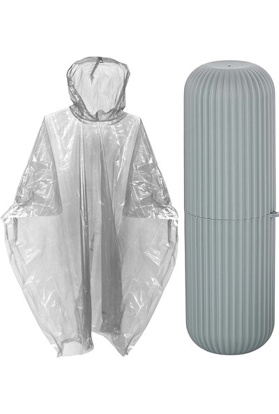 KaktüsKedi 5 Adet Şeffaf KullanAt Yağmurluk Kutulu Set 713720 KaktüsKedi 5 Adet Şeffaf KullanAt Yağmurluk Kutulu Set 713720