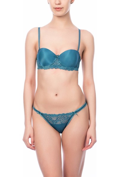 Pierre Cardin 4566 Joel Balenli Straplez Desteksiz Sütyen Takımı Pierre Cardin 4566 Joel Balenli Straplez Desteksiz Sütyen Takımı