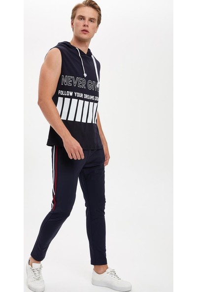 DeFacto Şerit Detaylı Slim Fit Eşofman Altı S3304AZ20AU