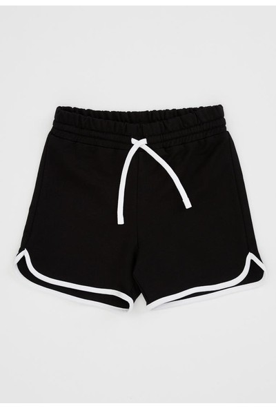 DeFacto Kız Çocuk Bağcıklı Esnek Belli Şort L6125A620HS