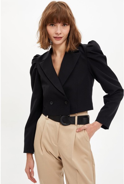 DeFacto Crop Blazer S9545AZ20WN