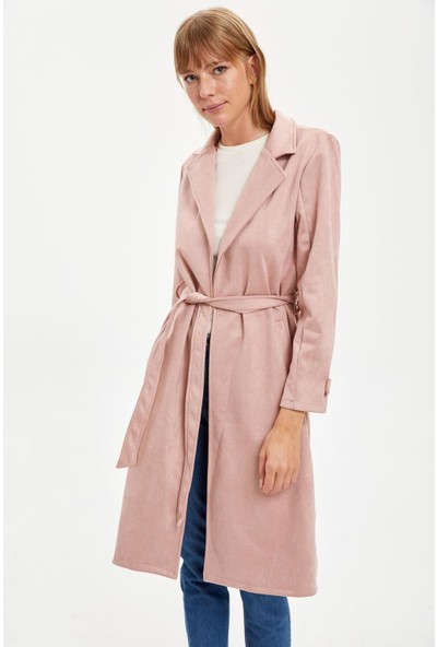 DeFacto Regular Fit Süet Blazer Yelek R4473AZ20AU