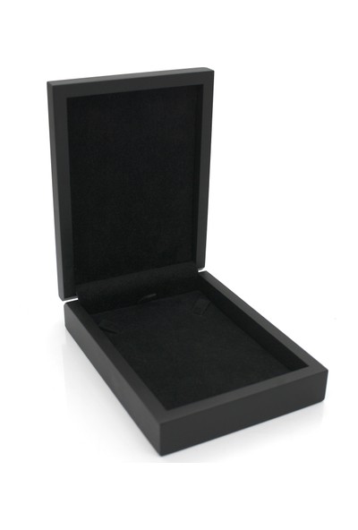 Metro Kuyumculuk Malzemeleri Ahşap Kolye Takı Kutusu 10X15 Metro Kuyumculuk Malzemeleri Ahşap Kolye Takı Kutusu 10X15