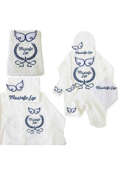 Isme Özel Tulum Set ve Battaniye
