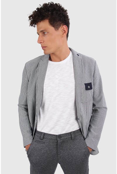 Alexandergardı Çizgili Slim Fit Ceket, Yeni Sezon (E20-146503) Alexandergardı Çizgili Slim Fit Ceket, Yeni Sezon (E20-146503)