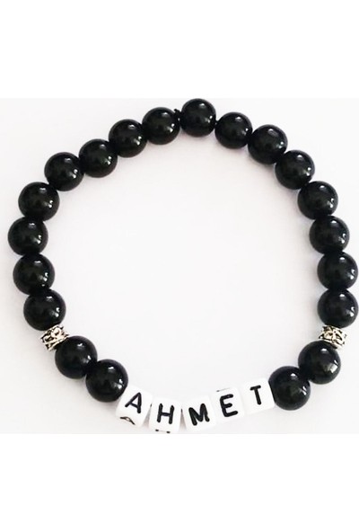 Pigado Isme Kişiye Özel Oltu Taşı Bileklik Pigado Isme Kişiye Özel Oltu Taşı Bileklik