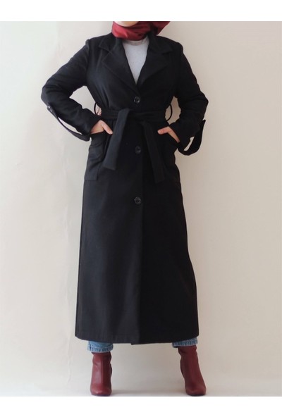 Sümeyra Küçükşahin Zero Siyah Kaban