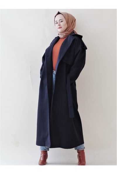 Sümeyra Küçükşahin Lacivert Navy Kaban