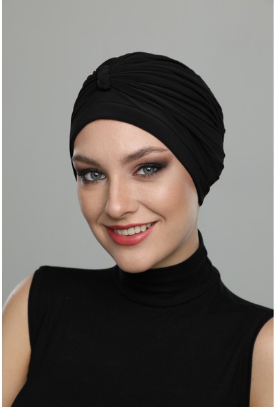 Fidan Bone Örgülü Hazır Bone