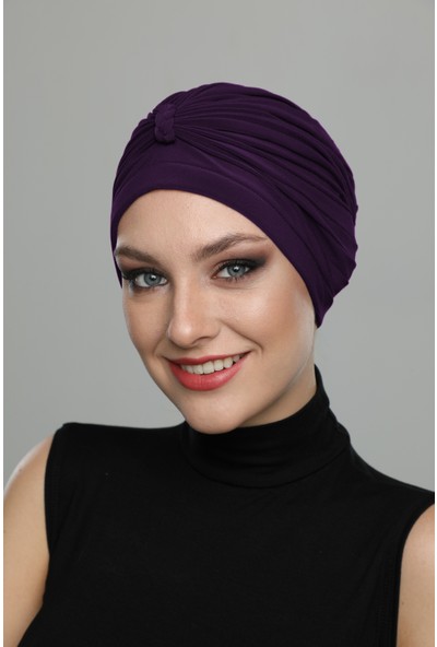 Fidan Bone Örgülü Hazır Bone