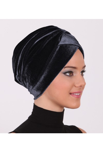 Fidan Bone Kadife Kardelen Astarlı Hazır Bone