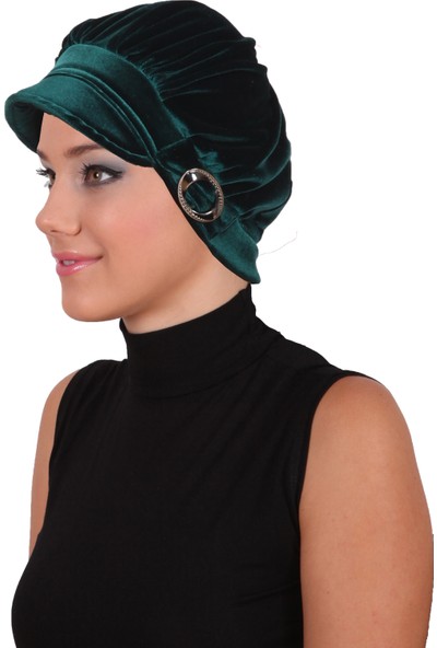 Fidan Bone Kadife Şapka Toka Detaylı Hazır Türban Tesettür Bone Fidan Bone Kadife Şapka Toka Detaylı Hazır Türban Tesettür Bone