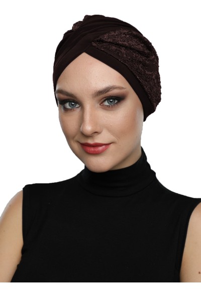 Fidan Bone Çapraz Dantel Hazır Türban Tesettür Havuz Bonesi Fidan Bone Çapraz Dantel Hazır Türban Tesettür Havuz Bonesi