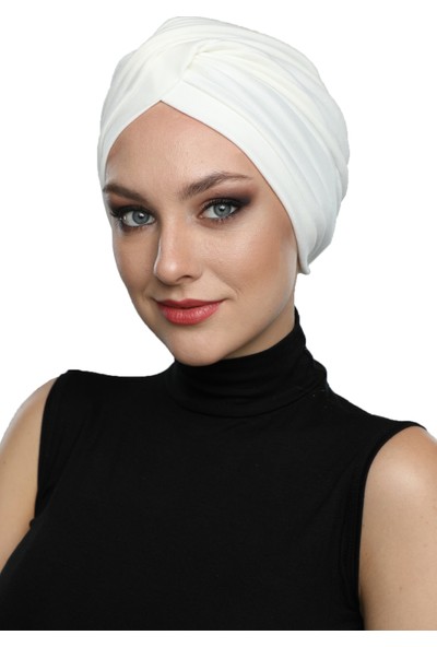 Fidan Bone Soft Çapraz W Hazır Türban Tesettür Bone