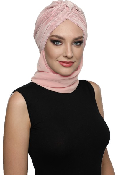 Fidan Bone Çapraz Plise Bantlı Atkılı Astarlı Hazır Türban Tesettür Bone Fidan Bone Çapraz Plise Bantlı Atkılı Astarlı Hazır Türban Tesettür Bone