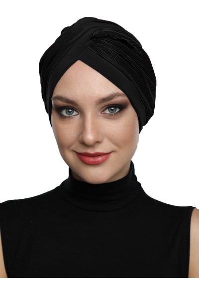 Fidan Bone Çapraz Plise Hazır Bone