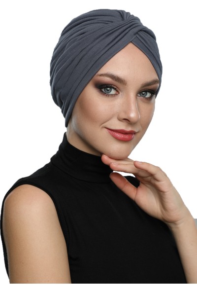 Fidan Bone Soft Çapraz W Hazır Türban Tesettür Bone