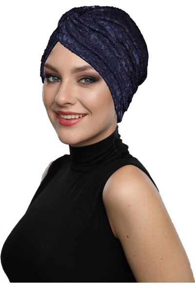 Fidan Bone Çapraz Dantel Bantlı Astarlı Hazır Türban Tesettür Bone Fidan Bone Çapraz Dantel Bantlı Astarlı Hazır Türban Tesettür Bone