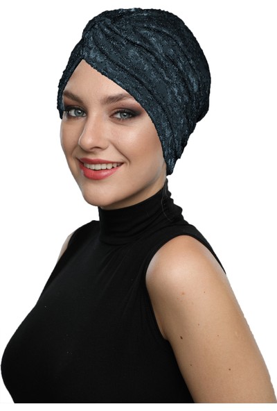 Fidan Bone Çapraz Dantel Bantlı Astarlı Hazır Türban Tesettür Bone Fidan Bone Çapraz Dantel Bantlı Astarlı Hazır Türban Tesettür Bone